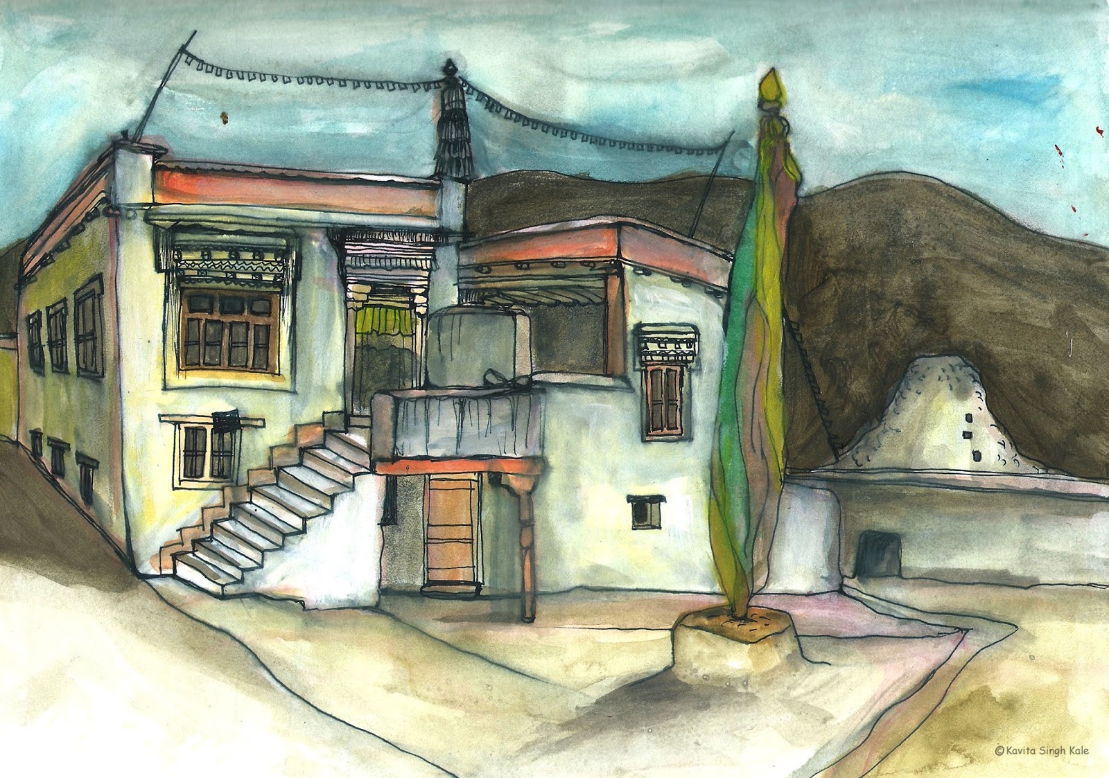 Place Attachment: Drawings from Ladakh