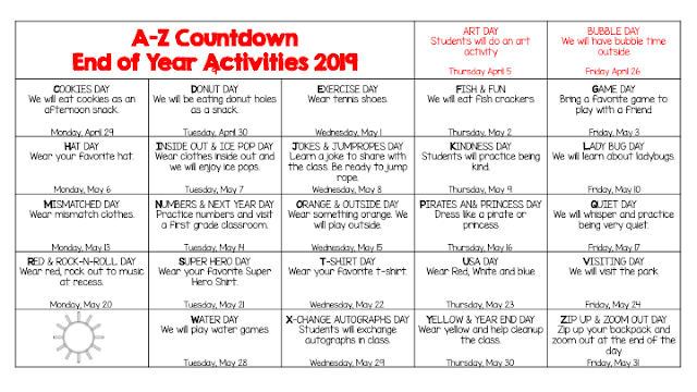 Countdown to Summer with the ABC's | Time 4 Kindergarten