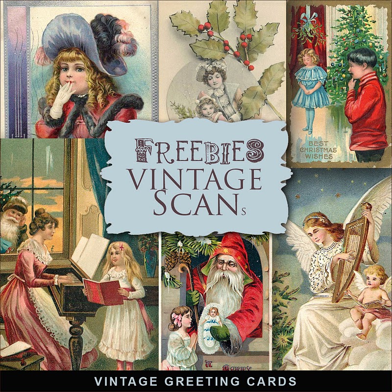 Freebies Vintage Greeting Cards:Far Far Hill - Free database of digital ...