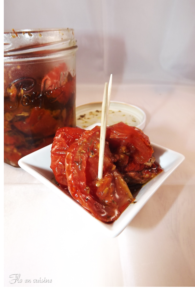 Flo en cuisine: Tomates séchées et confites