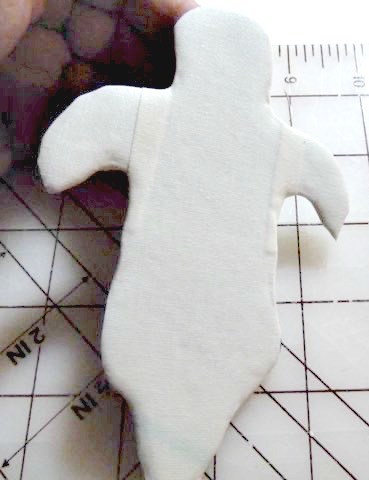 Make it easy crafts: Simple to make glow in the dark ghost magnet