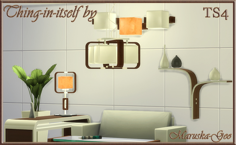 Sims 4 CC's - The Best: Lighting by MaruskaGeo
