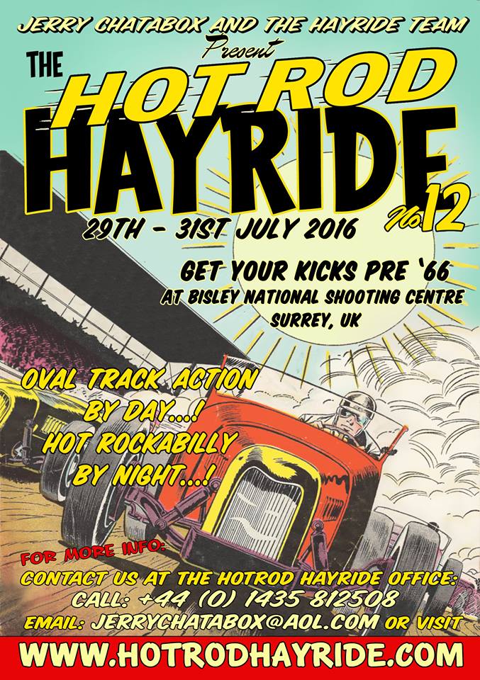 Working.Class.Kustoms: Hot Rod Hayride 2016 // poster