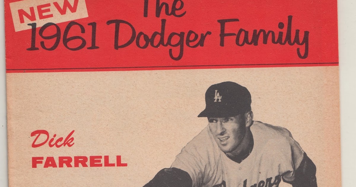 Dodgers Blue Heaven: The Dick "Turk" Farrell 1961 Union Oil Dodger ...