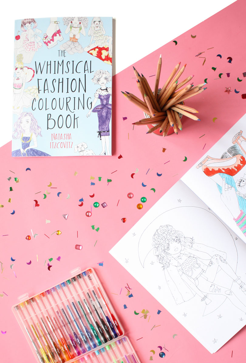 The Whimsical Fashion Colouring Book Review + Giveaway* - Little White ...
