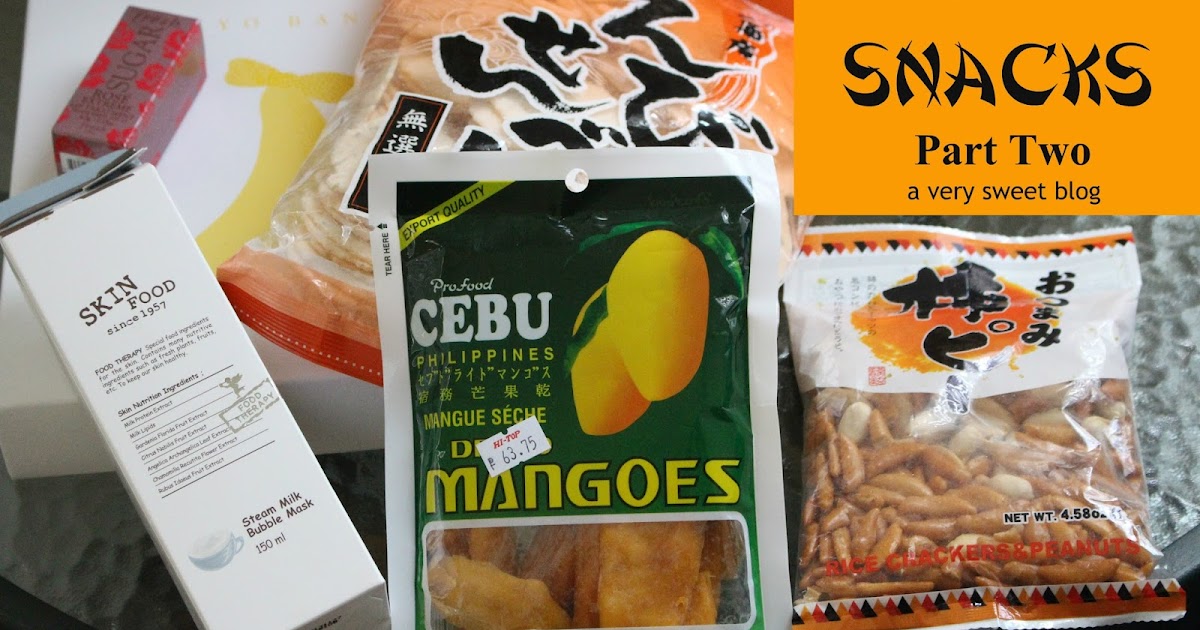 Asian Snacks Part Two | A Very Sweet Blog