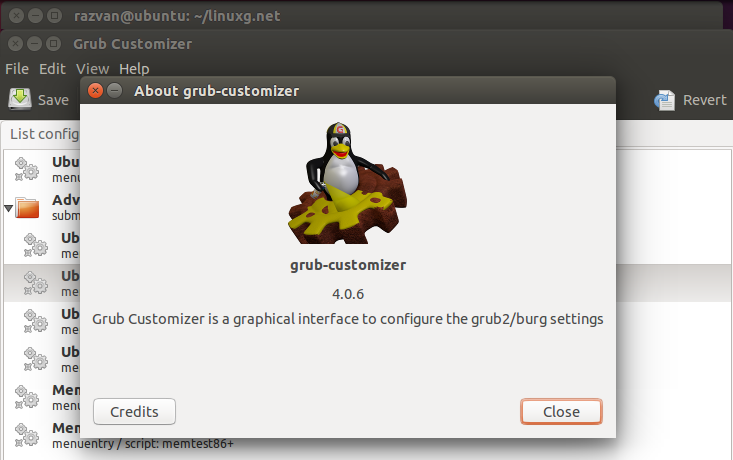 Como Instalar O Grub Customizer 4 0 6 No Debian Linux Mint E Derivados como-instalar-o-grub-customizer-4-0-6-no-debian-linux-mint-e-derivados