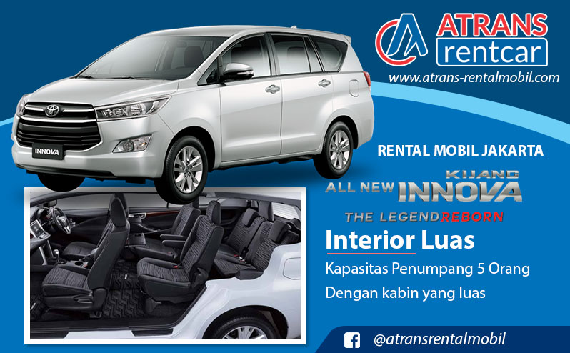 Harga Sewa Mobil Innova Reborn Termurah di Jakarta | Rental Mobil Murah