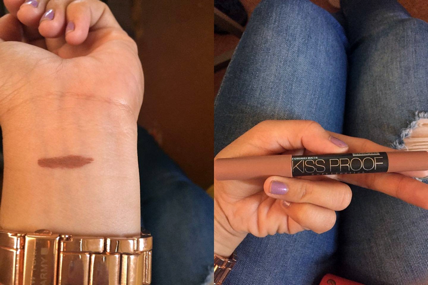 Kiss Proof Matte Lipstick Review - A Not So Secret Life