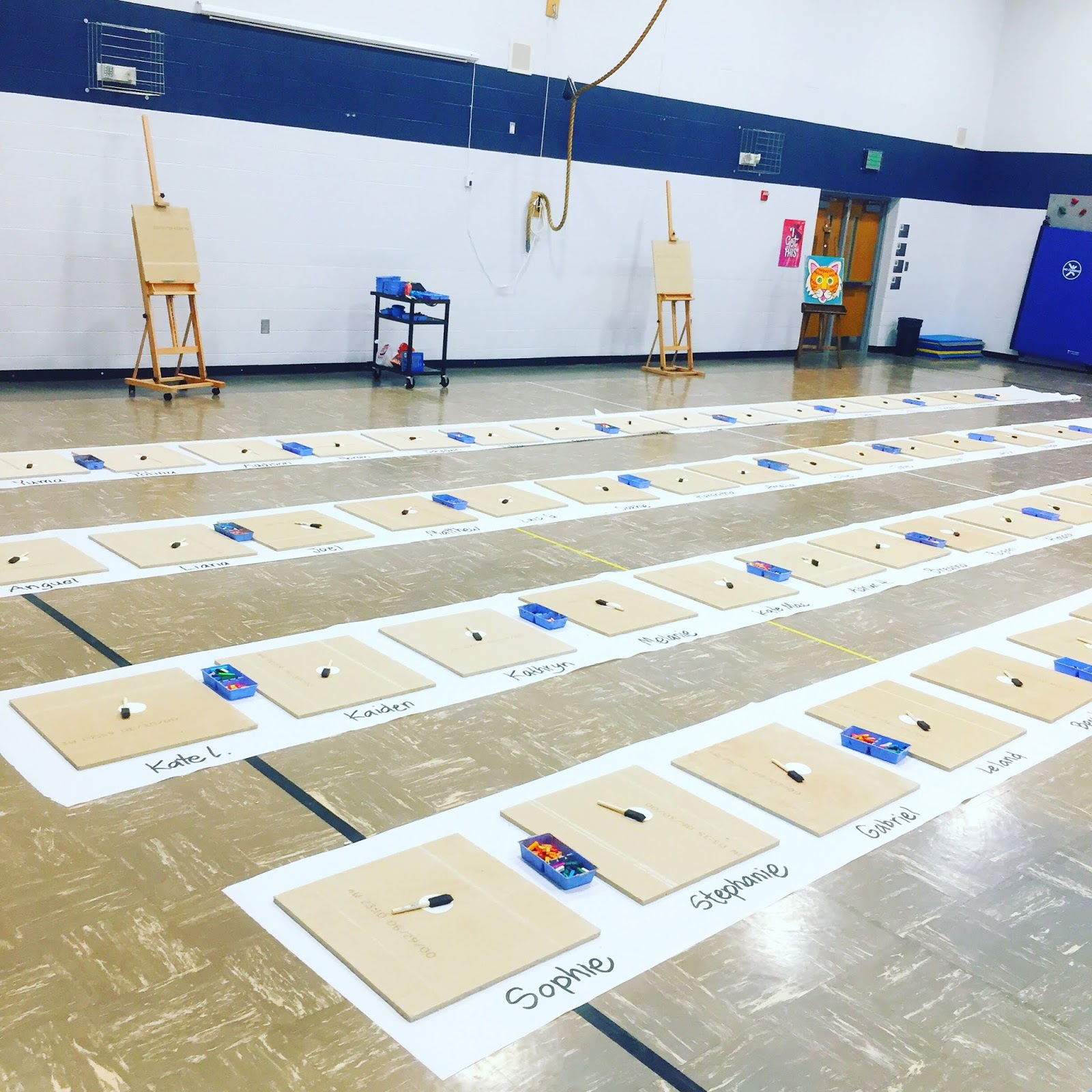 Cassie Stephens: Fifth Annual Chalked Ceiling Tile Event!