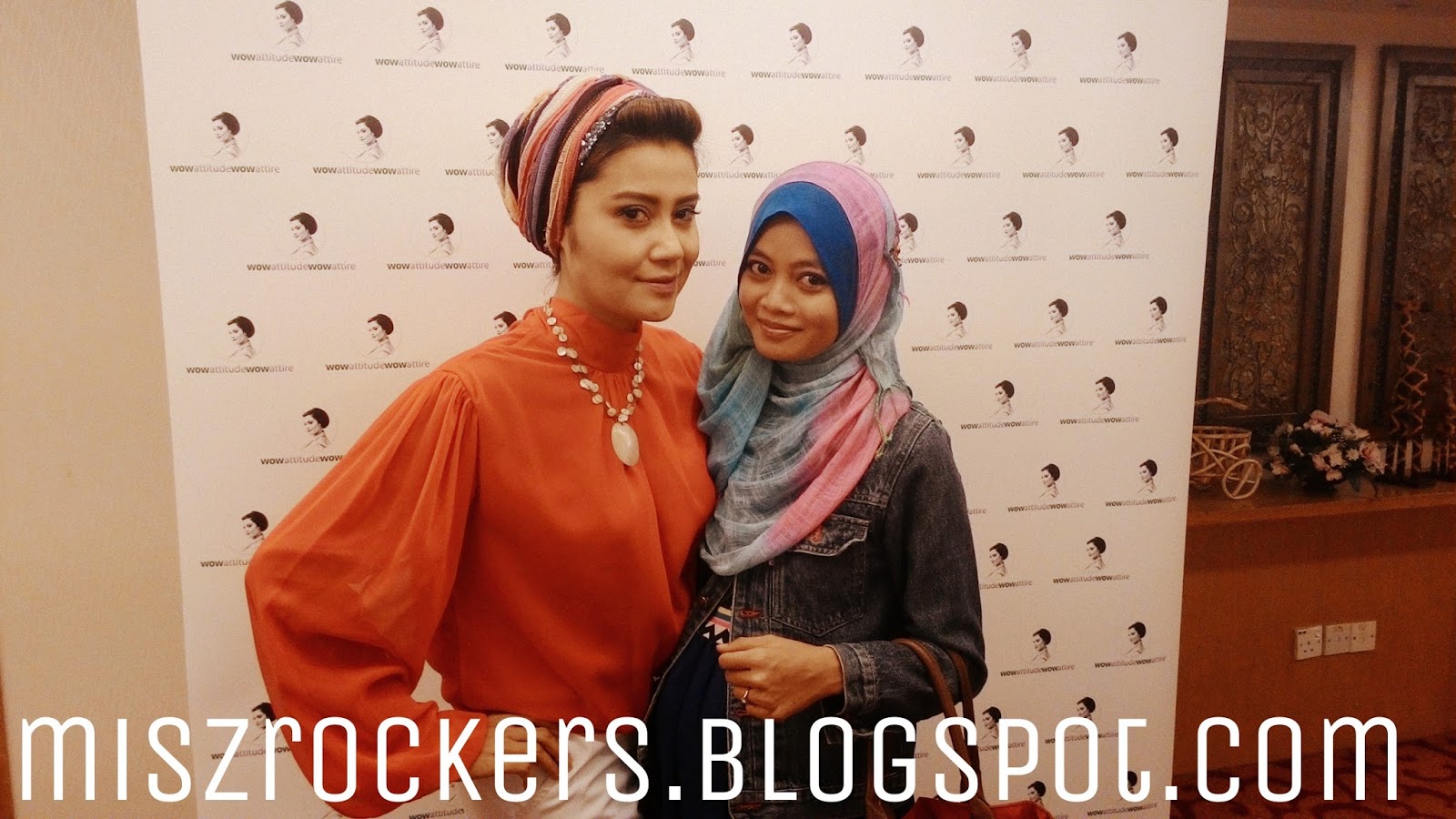 BENGKEL IMEJ DAN PEMAKAIAN BERSAMA WAWA IDRIS | Ceritera Si Gadis Biru