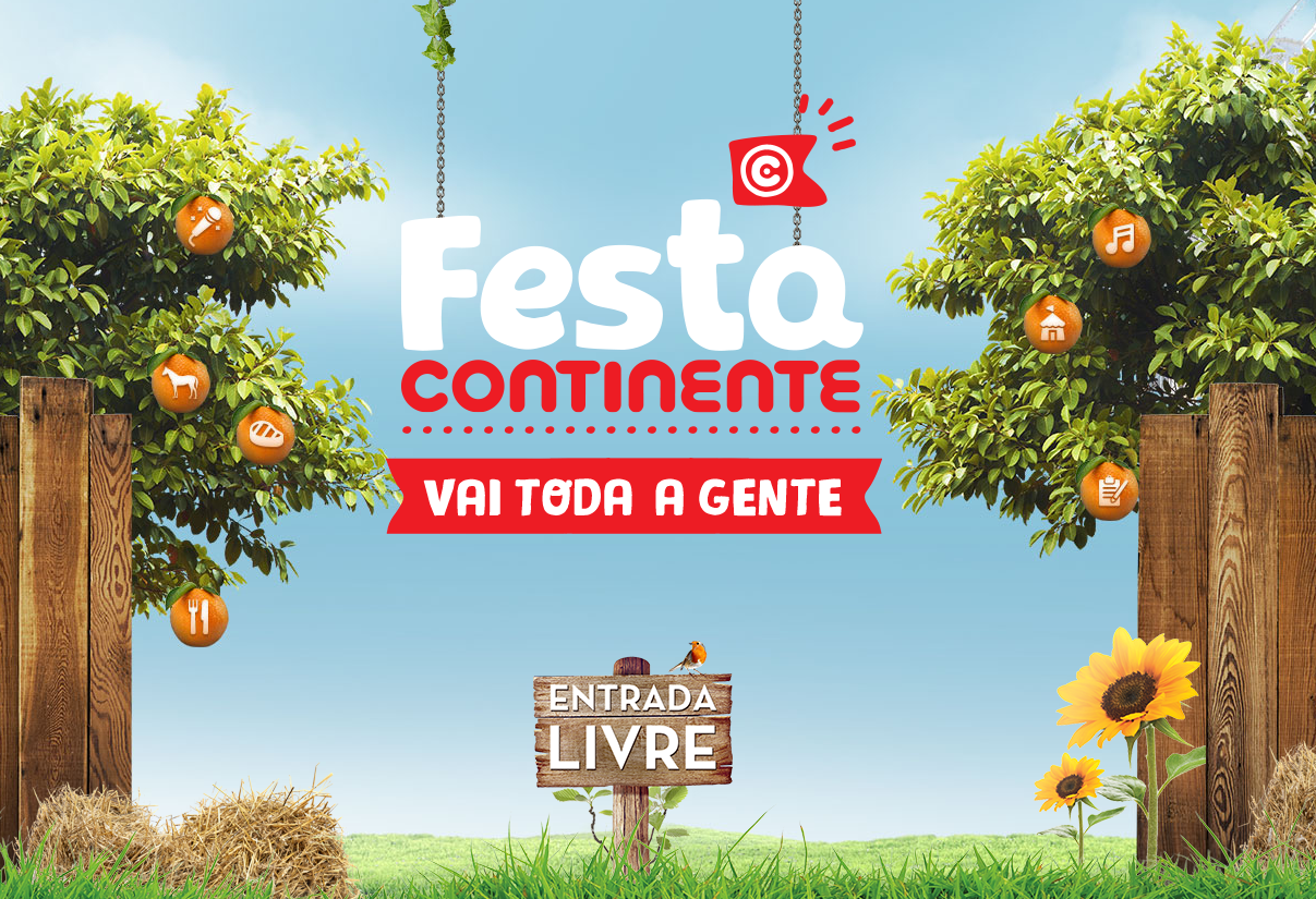 Festa Continente onde vai toda a gente! - HAPPY IN THE SUN