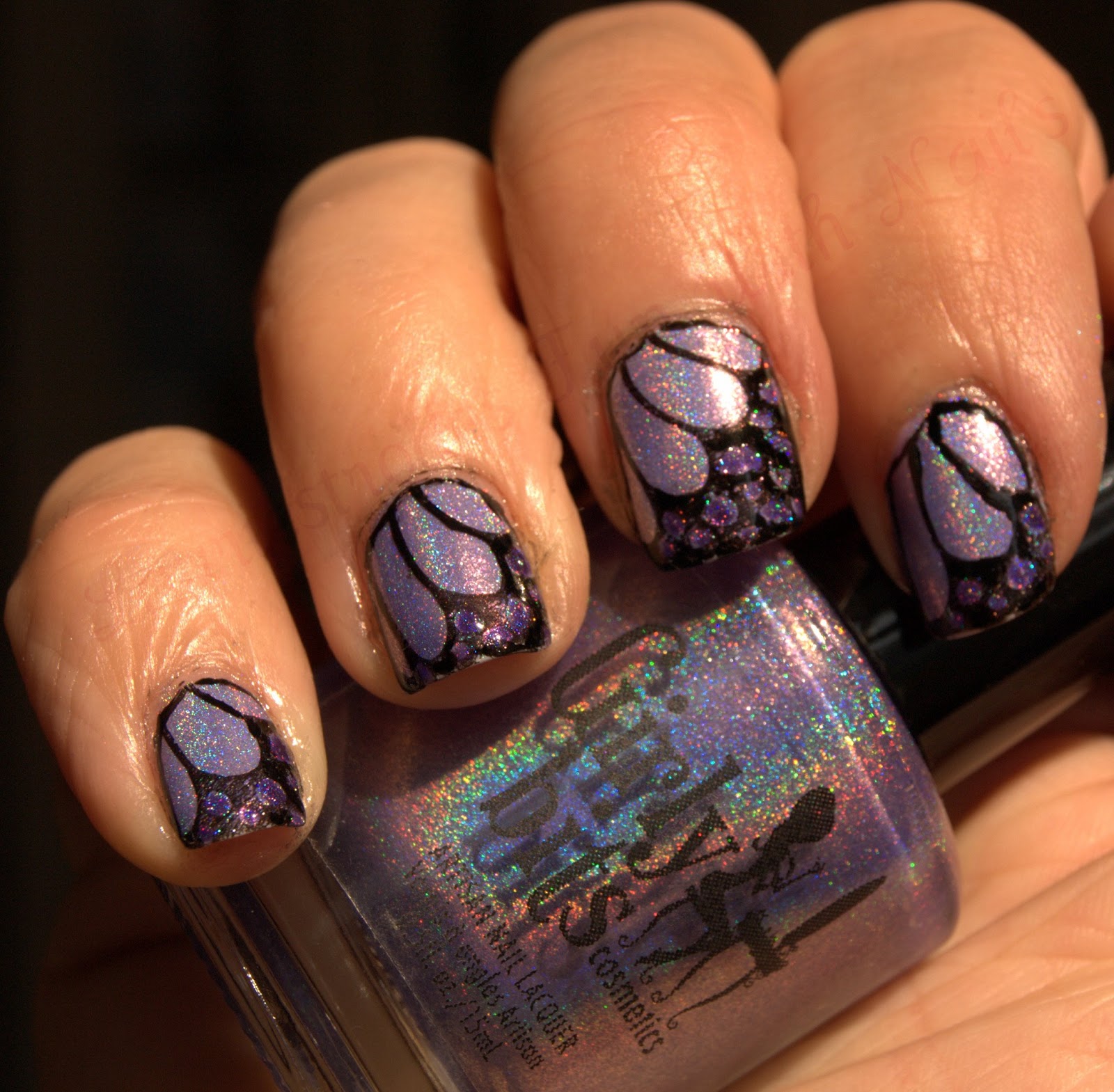 Lauriestrodes Fun With Nails: Wearing Purple for World Lupus Awareness ...