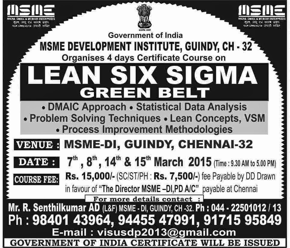 INTELLECTUAL PROPERTY AWARENESS : MSME Organises 4 days certificate ...