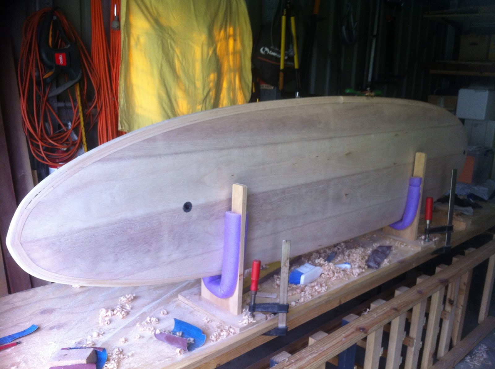 Wood Buddha - Building Wood Surfboards: Building a Hollow Wooden ...
