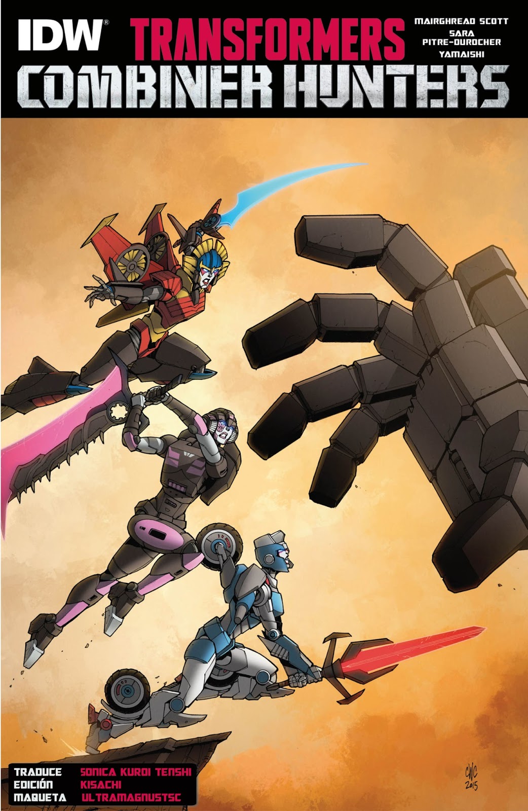 THUNDERBOLTS CORP: Transformers: Combiner Hunters (One-Shot)