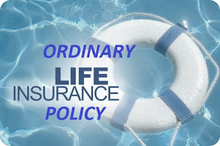 Life Insurance Information: Ordinary life Insurance policies