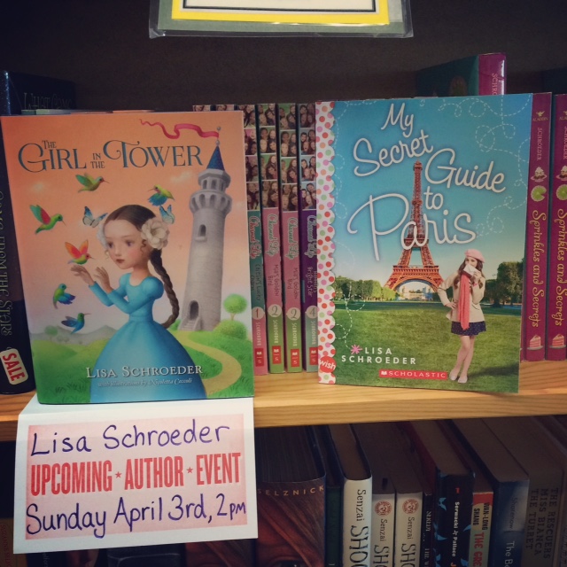 The web site of Lisa Schroeder: Books and flowers