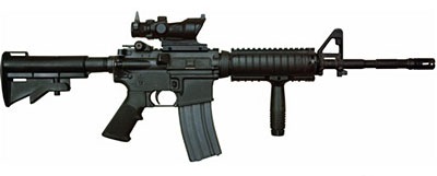 Urban Survival Skills: Survival Weapons - Zeroing the M4 Carbine: Iron ...