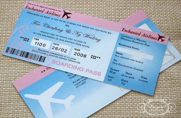 10 Desain Kartu Undangan Yang Unik - Ladapur