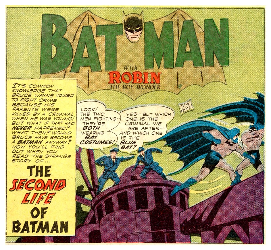 Gone & Forgotten: BATMAN LEADS AN INTERESTING LIFE : THE BLUE BAT
