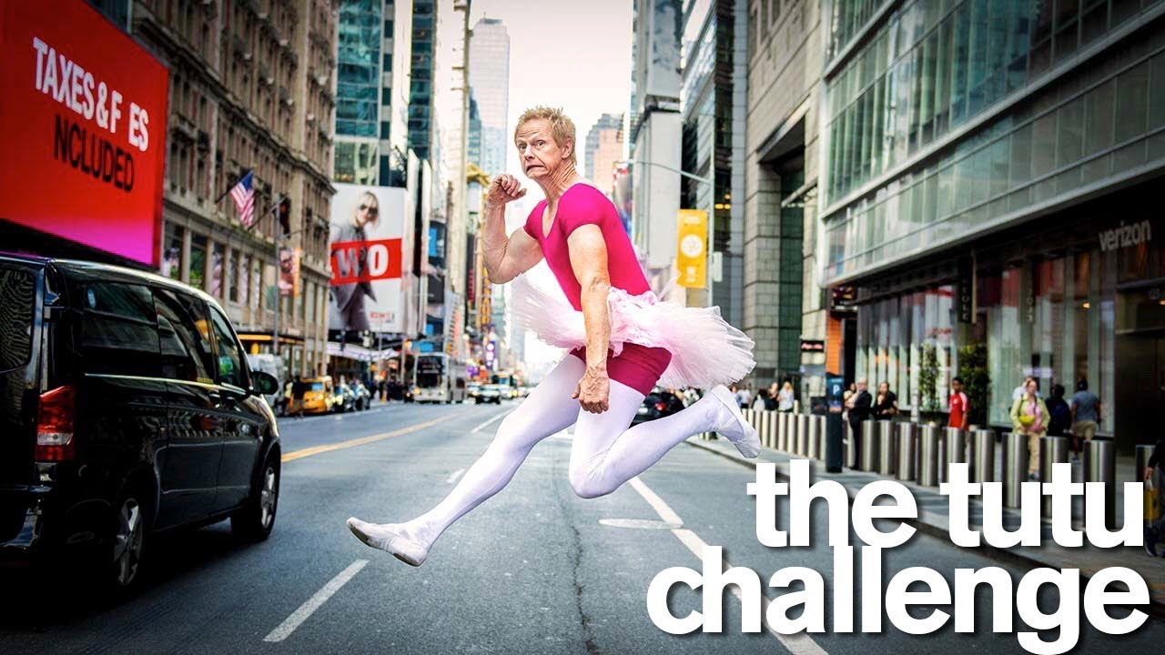 Jordan Matter´s Outrageous TUTU CHALLENGE with Kamri Noel & Dance Moms ...