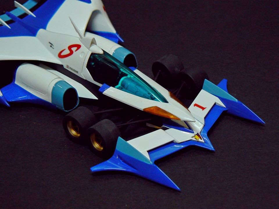 Only One Hobby: 專業 1/24 CYBER FORMULA V-ASURADA 雷神V-Asurada AFK 0-G ...