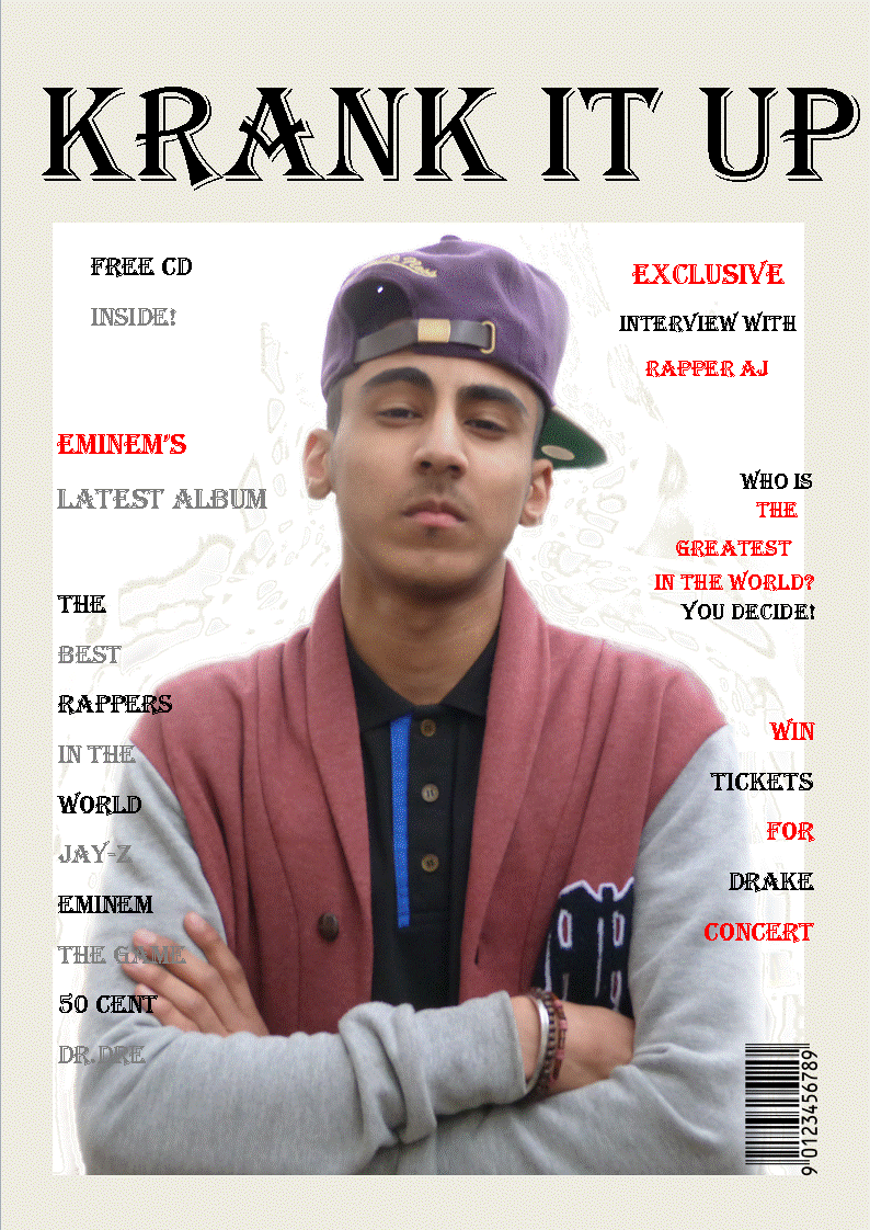 AS Coursework: Magazine Front Cover