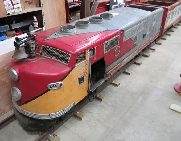 Just A Car Guy: 20 inch gauge amusement park train built in the late ...