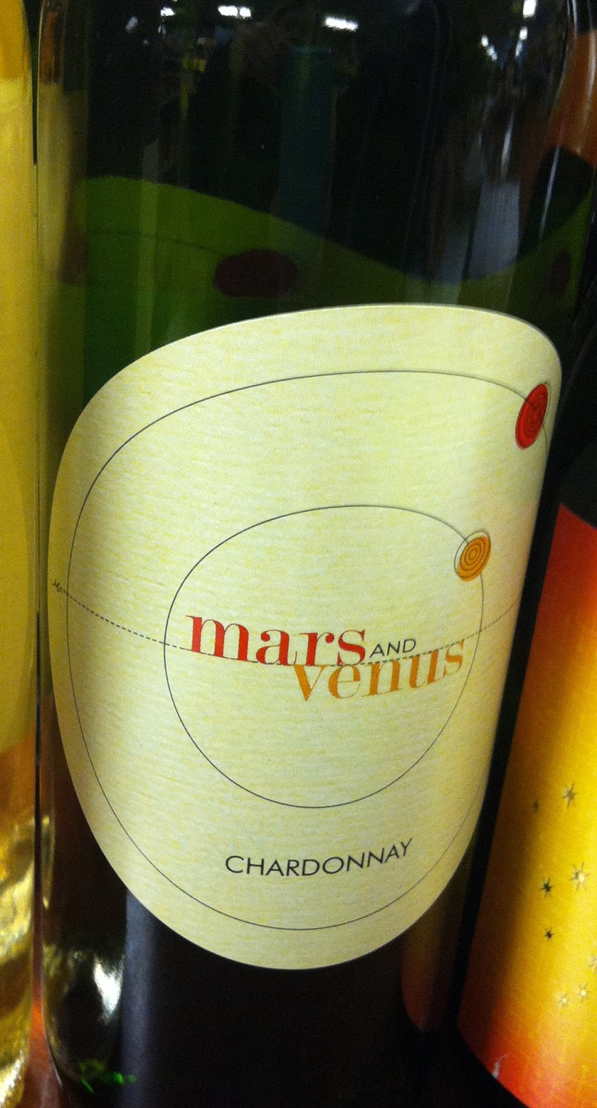 Amanda's Wine Blog: Wine Tasting: Mars and Venus Chardonnay