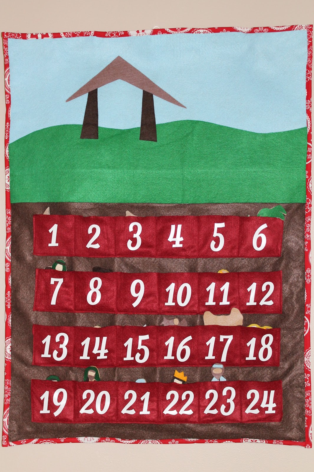 Serving Pink Lemonade: Nativity Advent Calendar