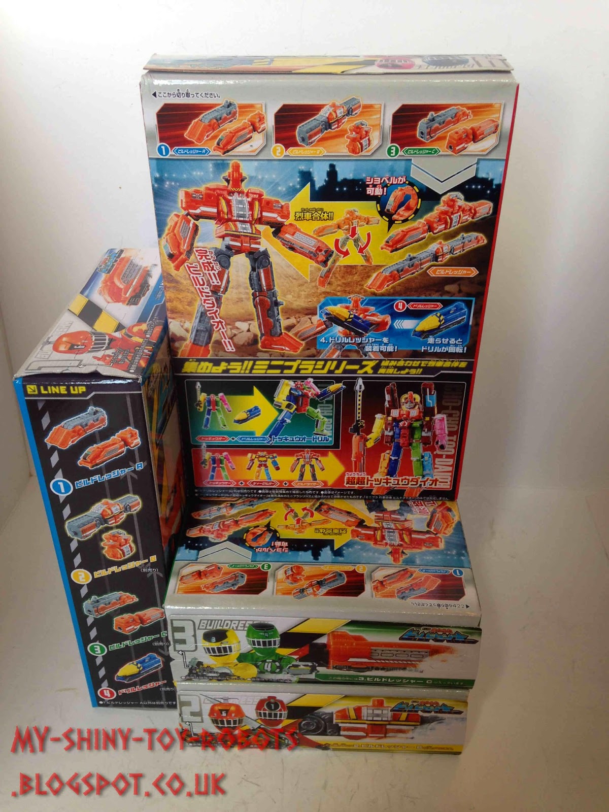 My Shiny Toy Robots: Toybox REVIEW: Ressha Sentai ToQger Minipla Build ...