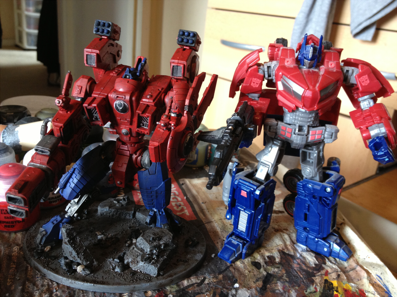 D3 + 1 - A 40k Battle Blog: Riptide Prime or Optimus Riptide?