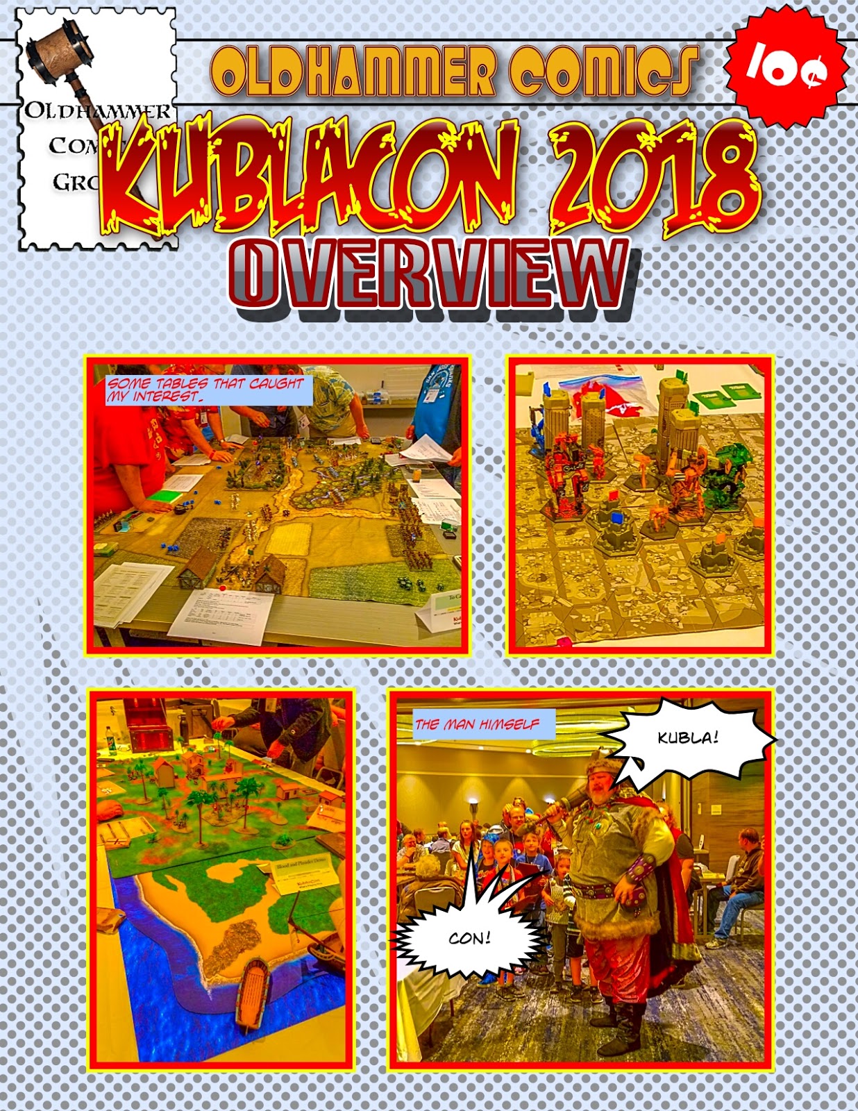 Sean's Wargames Corner: Kublacon 2018 Overview