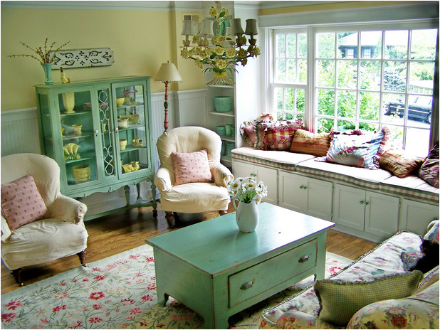Key Interiors by Shinay: Cottage Living Room Design Ideas