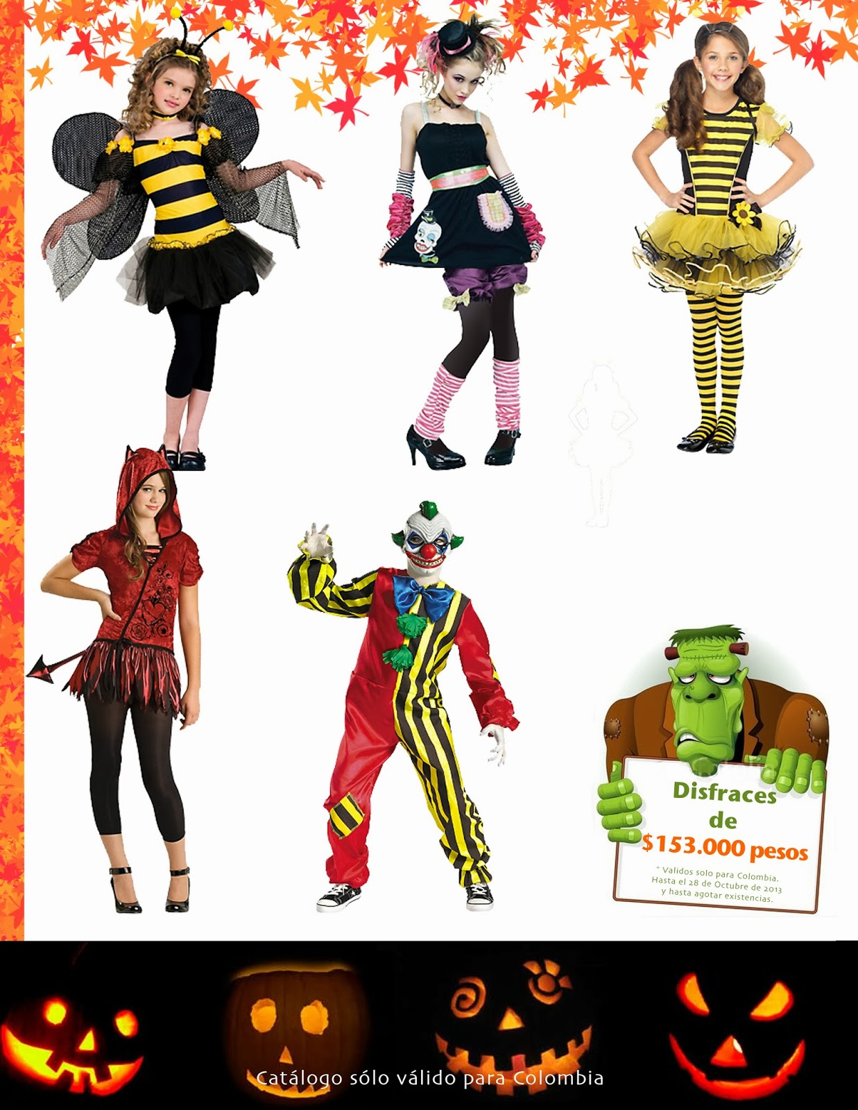 Recomendaciones para comprar por internet: Catálogo de Disfraces para ...