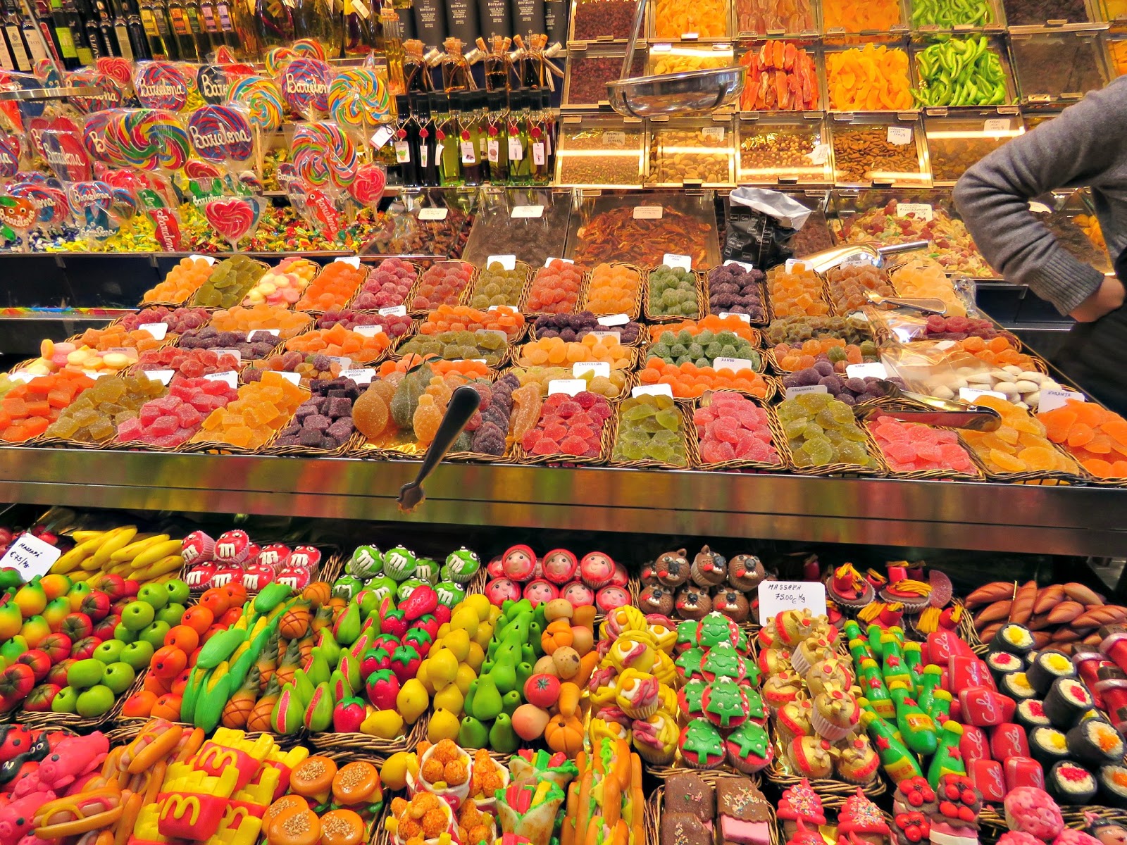 just saying ...: Feeling hungry in La Boqueria, Barcelona ...