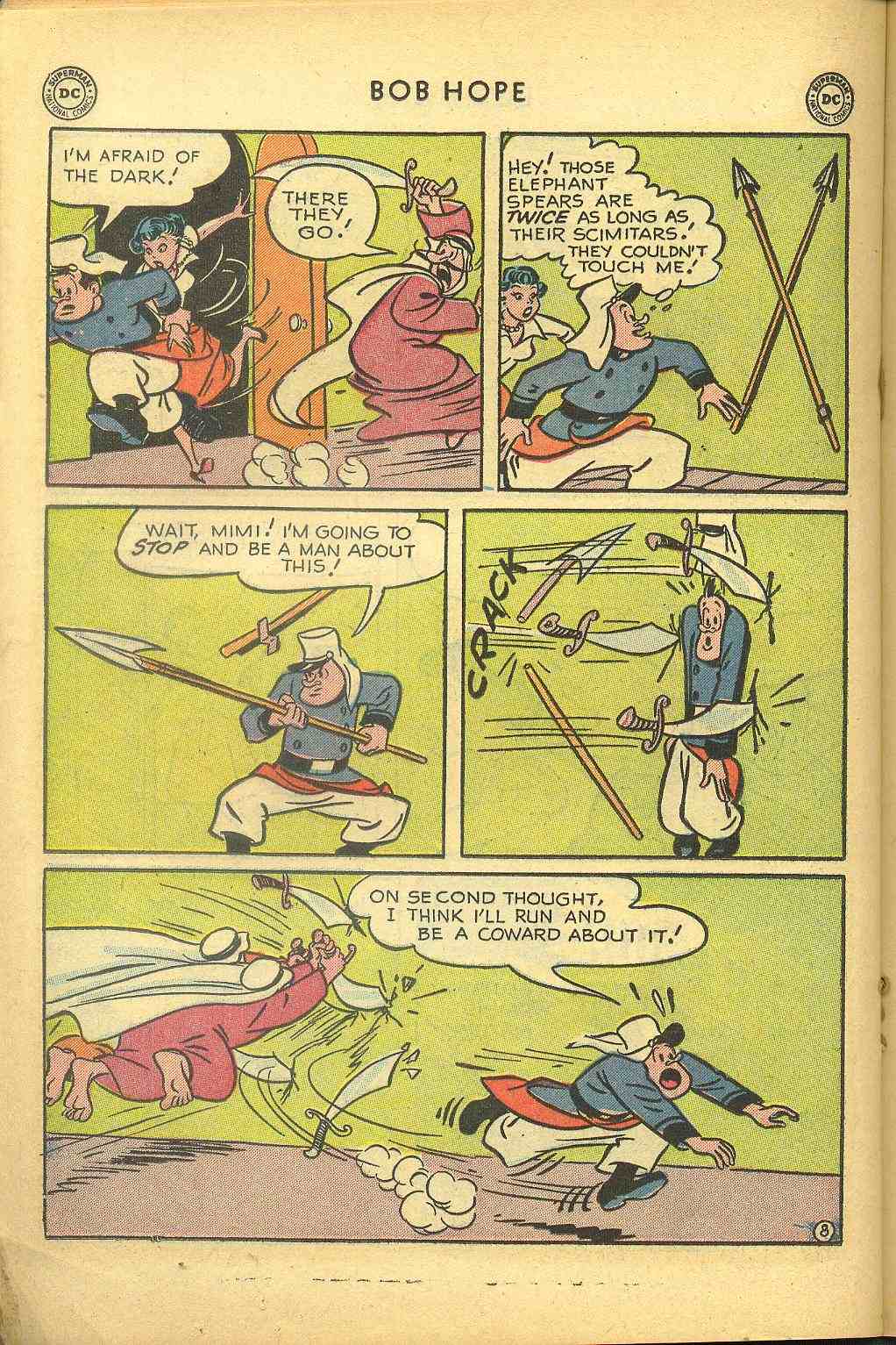 Ominous Octopus Omnibus: Bob Hope Comics #10 ( DC )