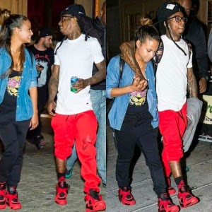 LIL WAYNE sasa ajiachia na CHRISTINA MILLAN...soma story na tazama ...