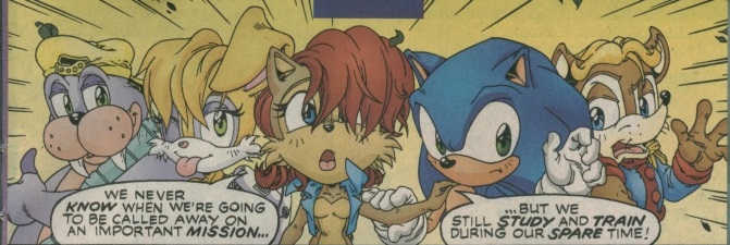 Hedgehogs Can't Swim: Sonic the Hedgehog: Issue 114