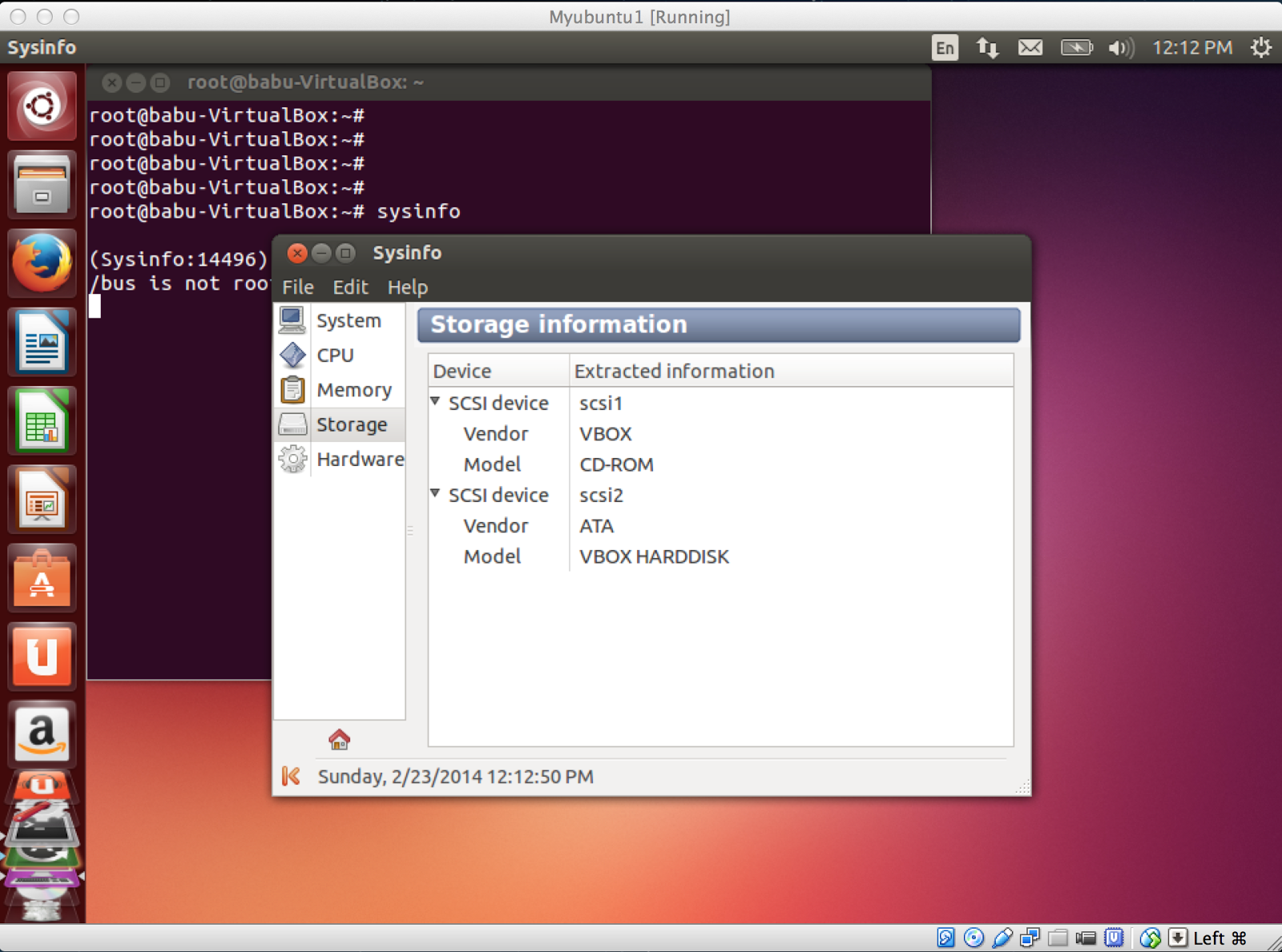 TechVolve: sysinfo - GUI based tool for linux system information