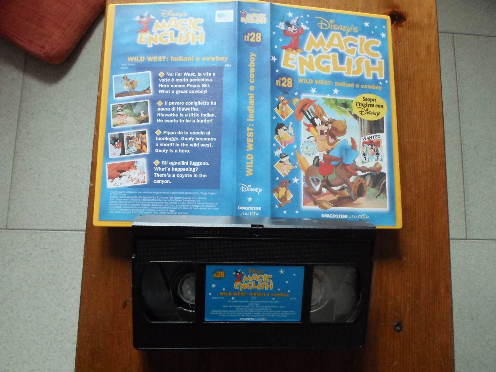 VHS Disney: IMMAGINI MAGIC ENGLISH