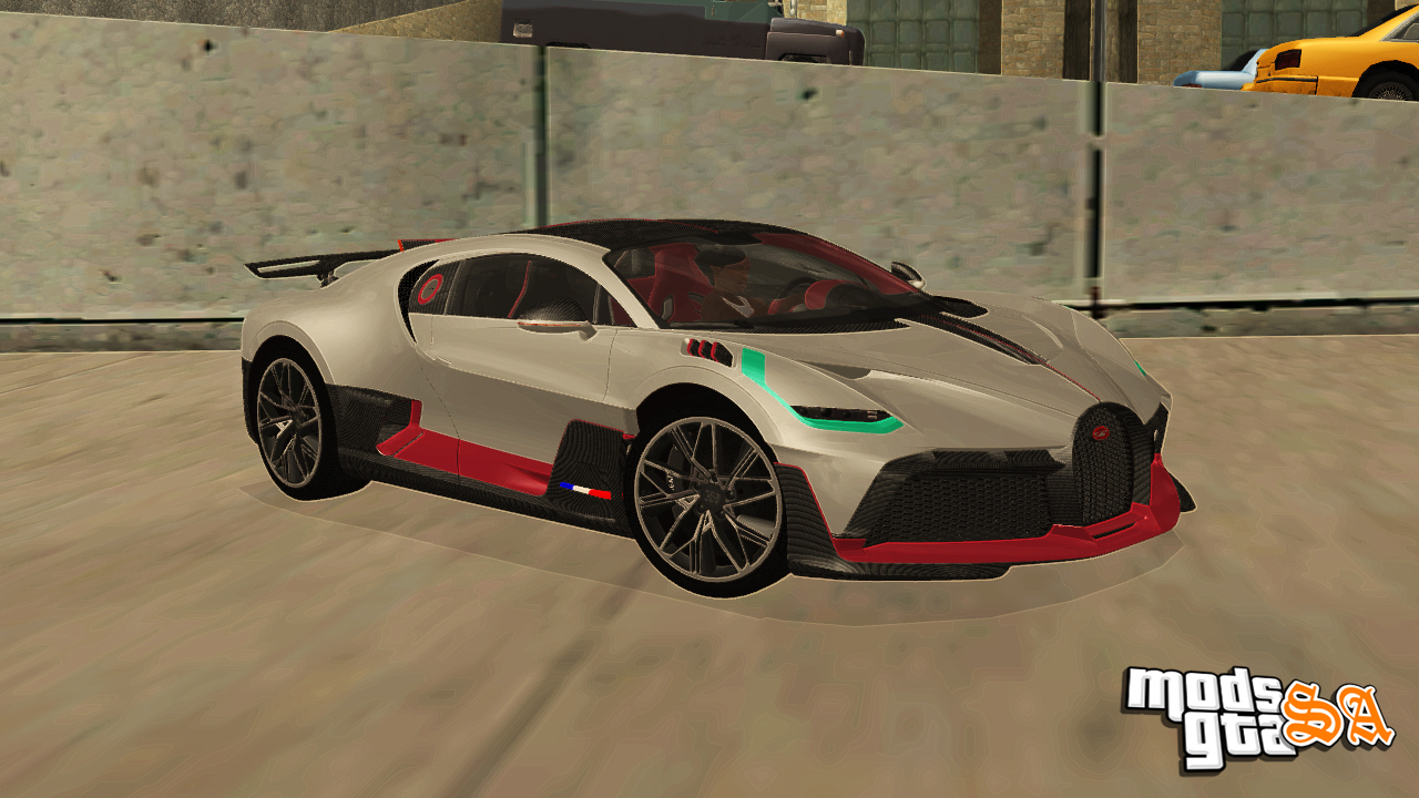 Mods GTA San Andreas: Bugatti Divo 2019