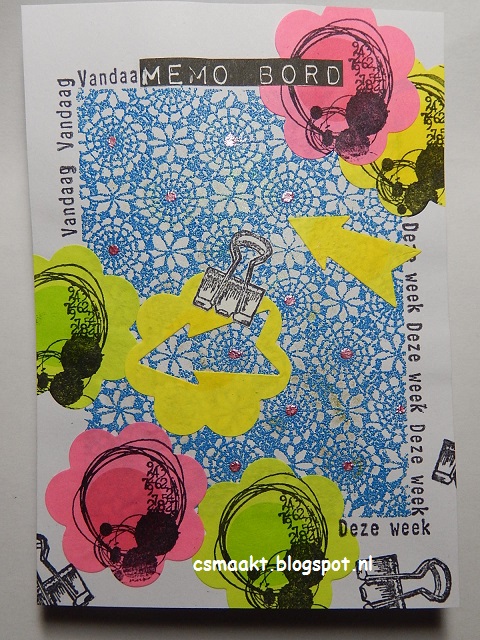 cs maakt - made by CS: met Post-it