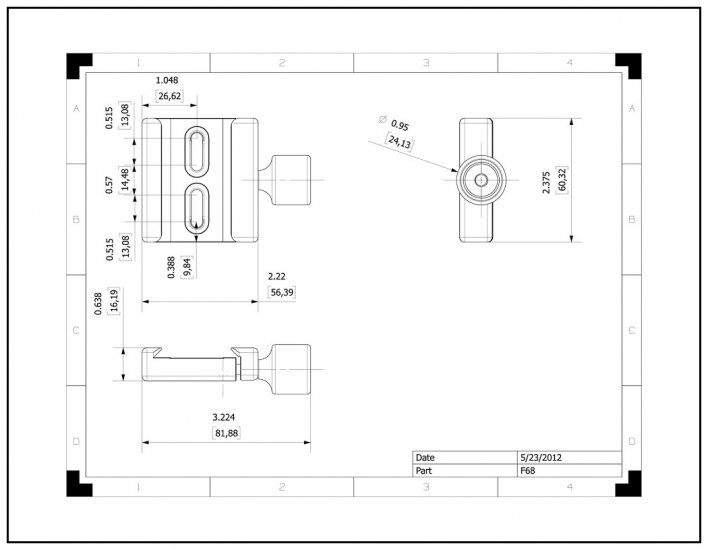 S.C.V. Photography Ideas: Hejnar PHOTO F68 Dual Captive Slot QR Clamp ...