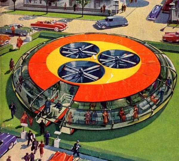 Retrofuturism - Design and Art : Aircraft and Flying Machines