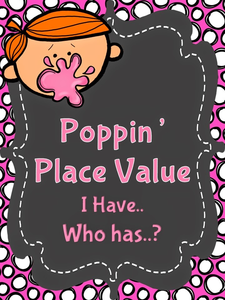 Classroom Freebies Too: Poppin' Place Value Freebie