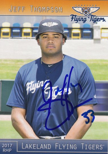 Daily Autograph: Jeff Thompson