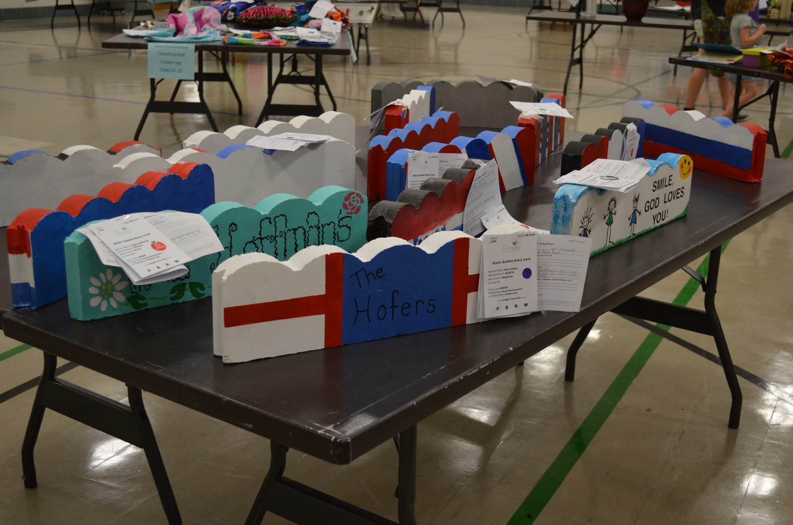 Alicia's Project Place: Project Day 2012-Painted Pavers