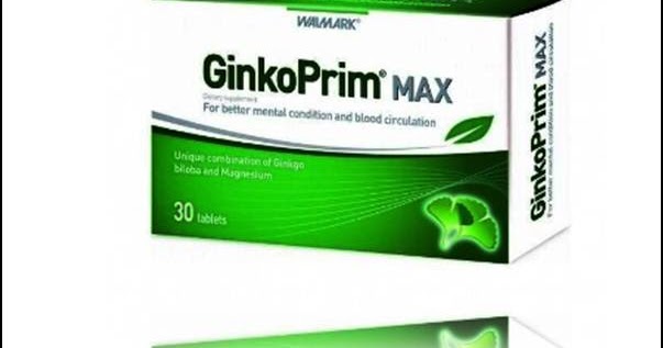 GINKOPRIM MAX 100 mg pareri supliment natural pentru memorie si ...
